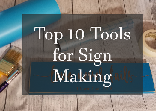 Top 10 Tools for Sign Making – Joyful and Simple Designs